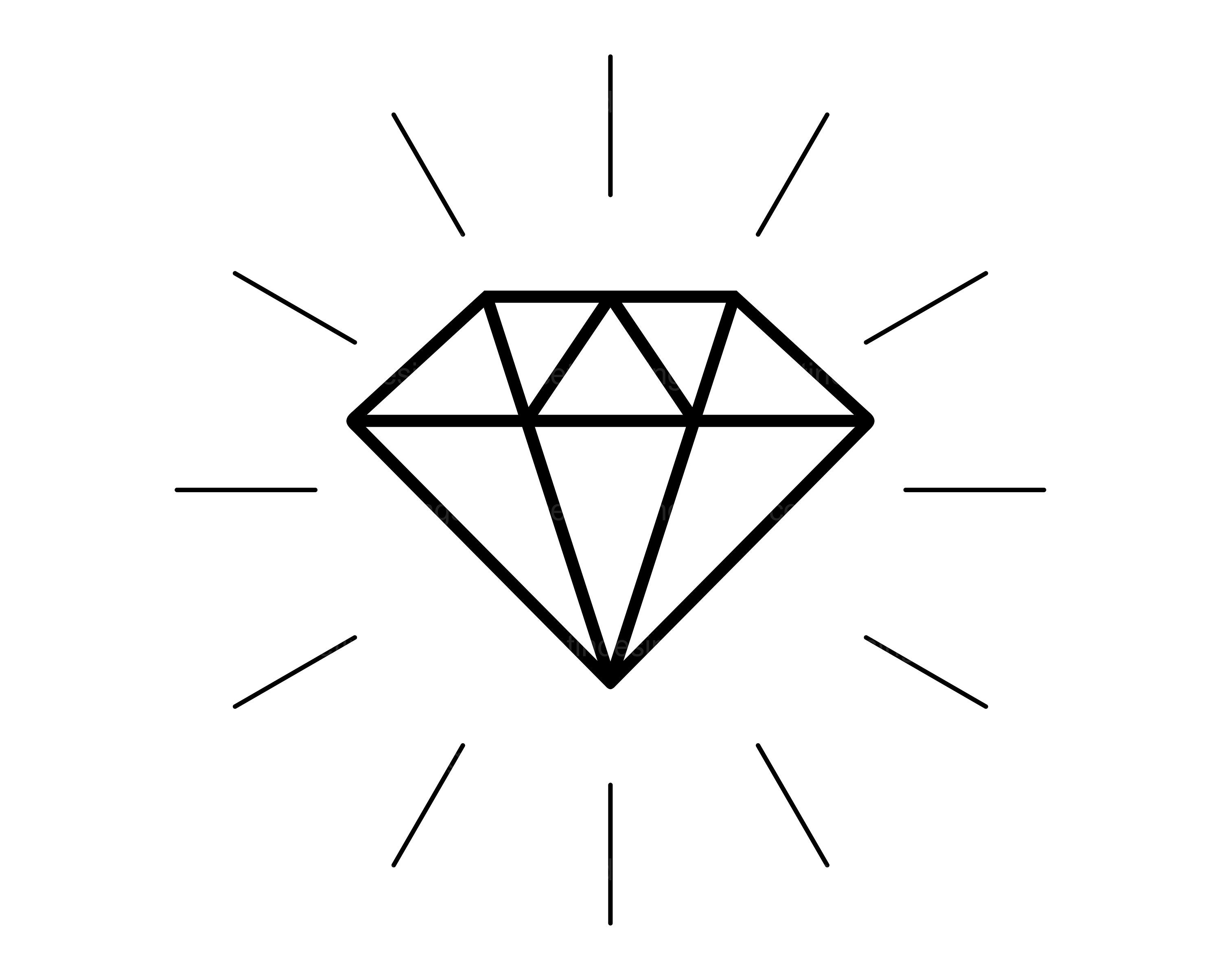 Diamond Drawing Png