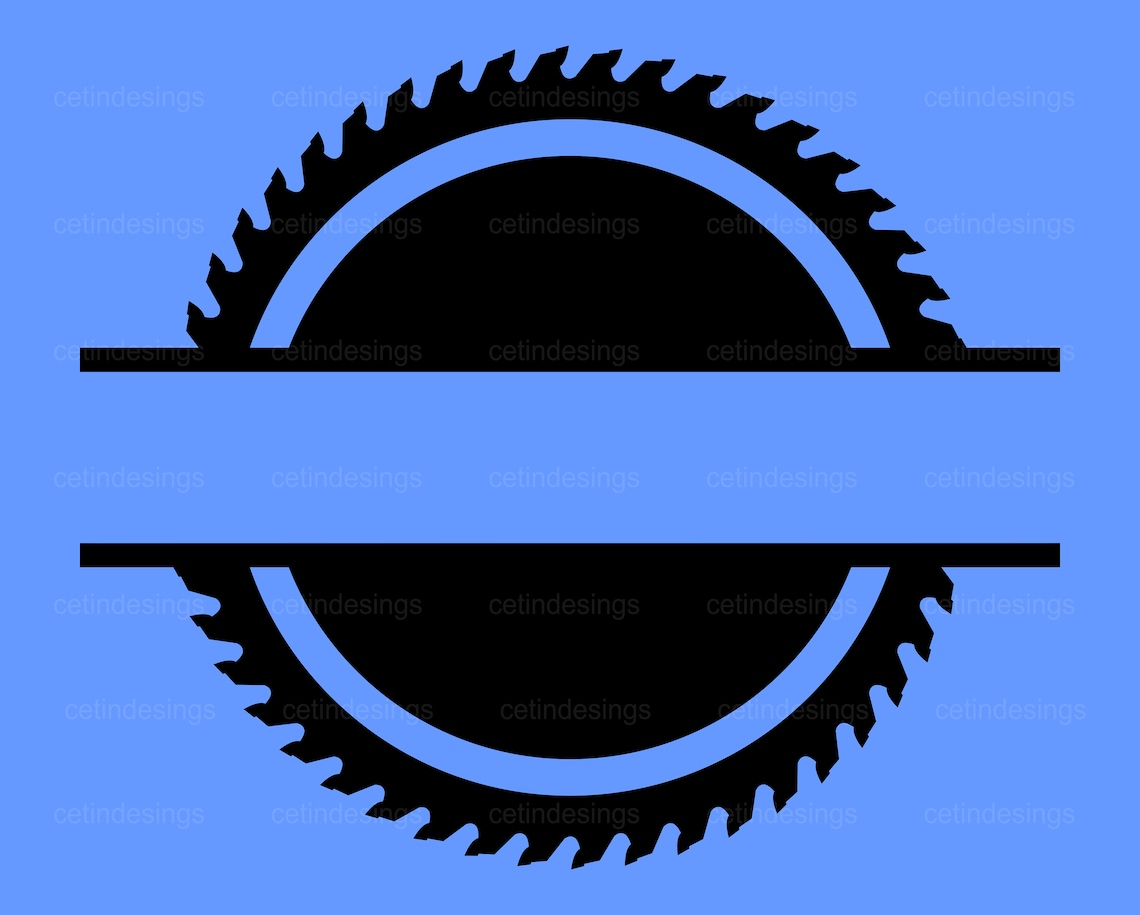 Saw Blade Outline Svg Saw Blade Outline Png Saw Blade - Etsy