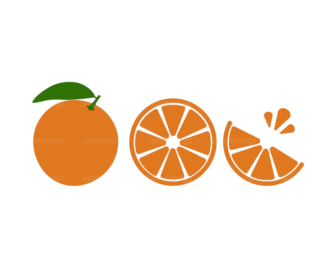 Orange SVG, Orange PNG, Orange Cut File, Orange Fruit SVG - Etsy
