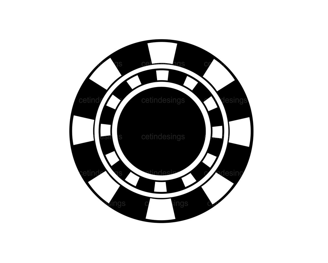 Casino Coin Svg | Poker Chip Svg | Casino Svg | Casino Coin Cricut Cut ...