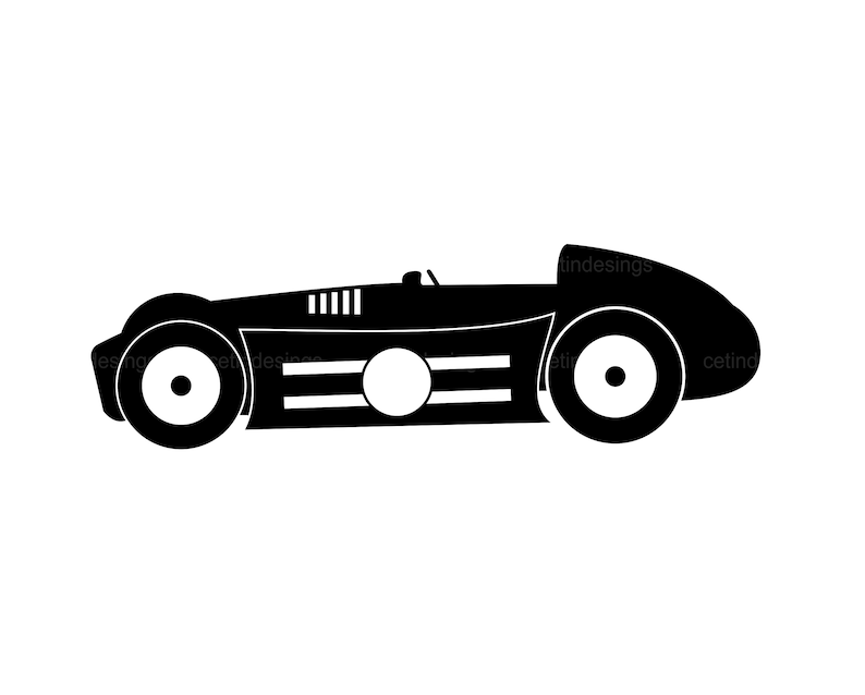 Retro Vintage Race Car Svg, Retro Vintage Race Car Cricut Cut File ...
