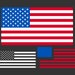 Layered American Flag Svg, Us Flag Svg, American Flag Png, USA Flag ...