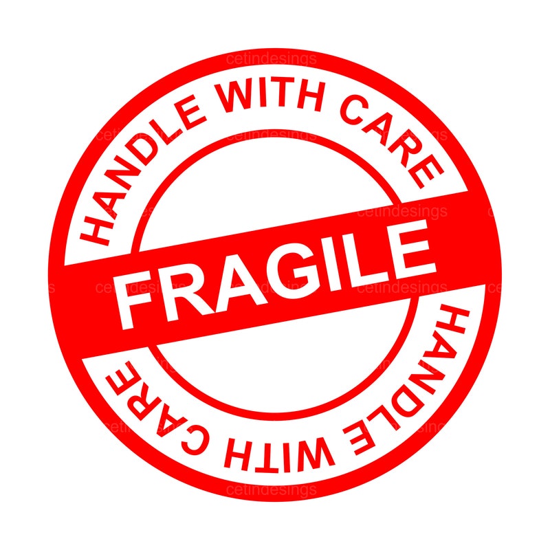 Png Fragile Stickers - Etsy UK