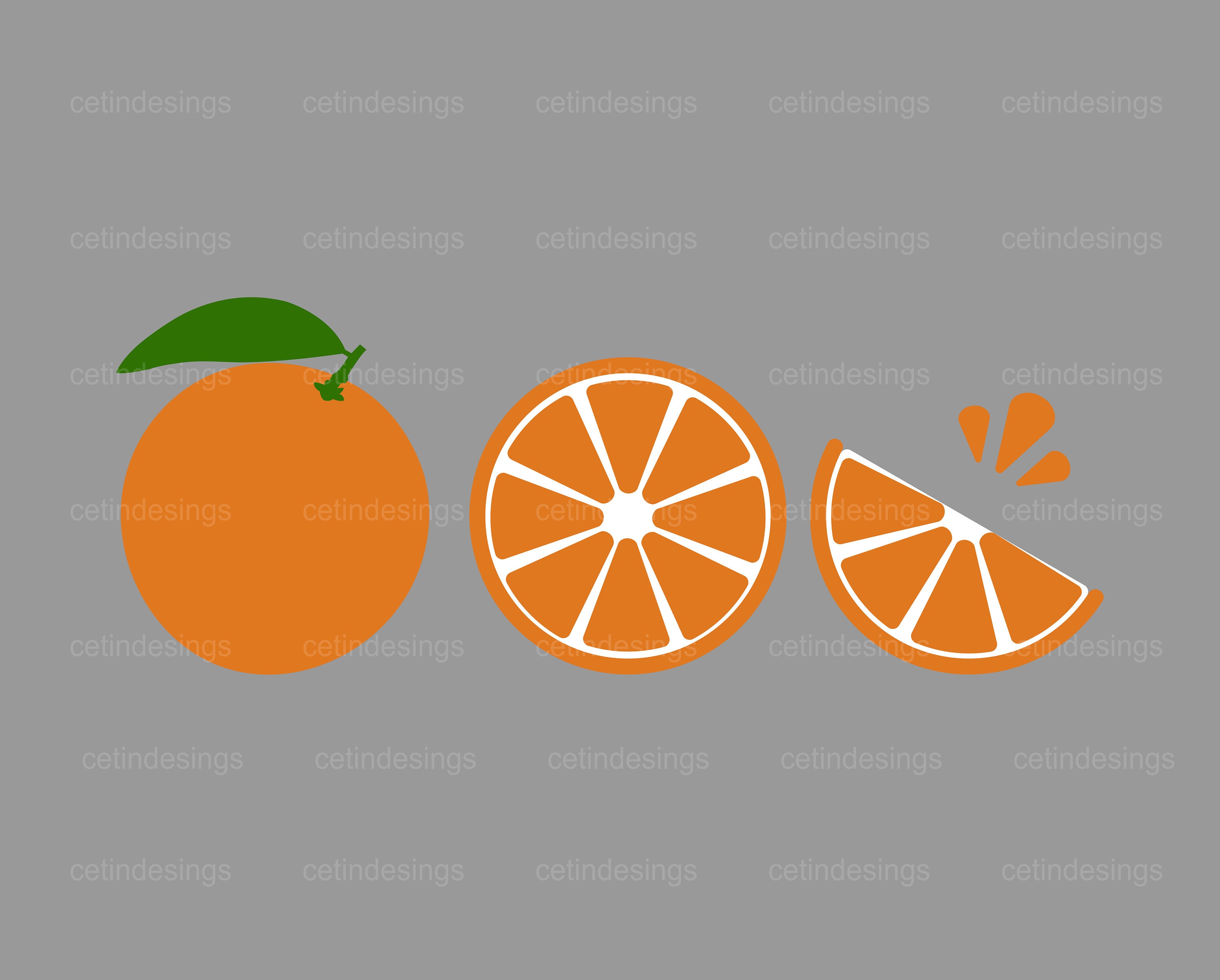 Orange SVG, Orange PNG, Orange Cut File, Orange Fruit SVG - Etsy