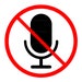 Microphones Forbidden Sign, Recording Prohibited,no Microphone Svg, Png ...