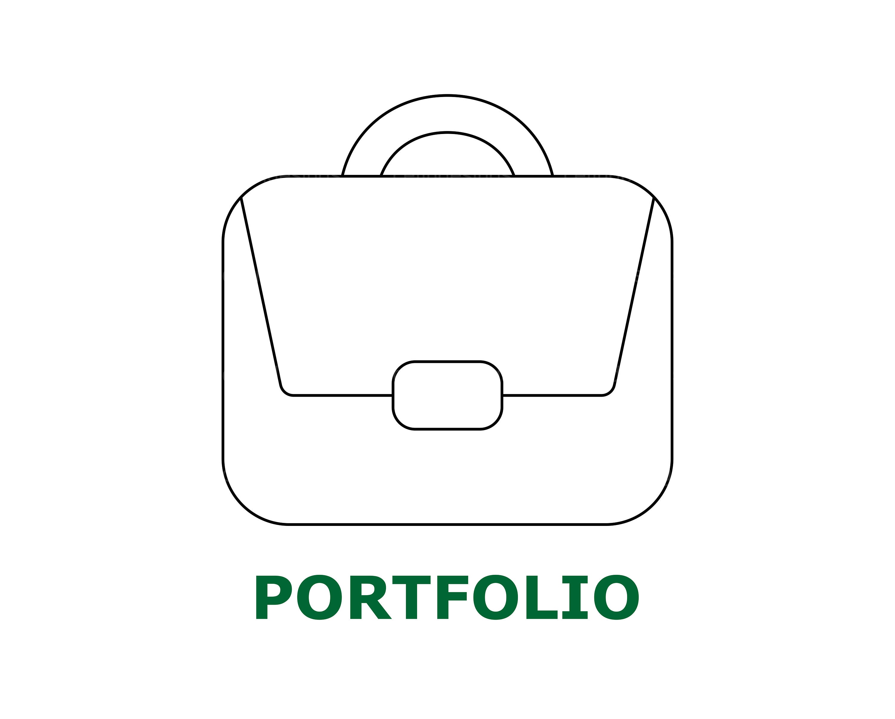 Portfolio Icon Portfolio Icon Svgportfolio Icon - Etsy