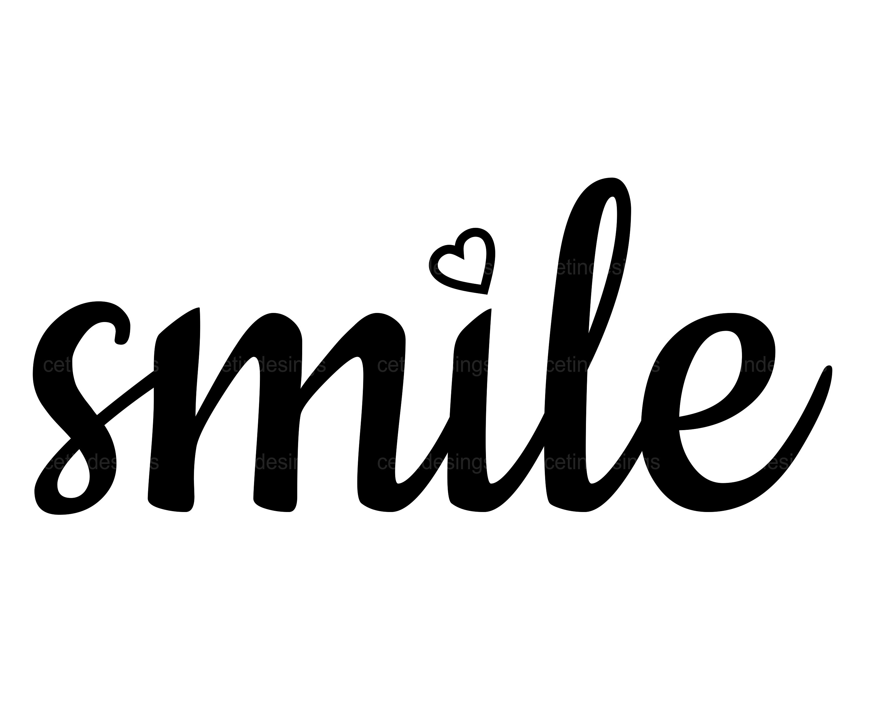 Smile Svg Smile Cut File Smile Png - Etsy
