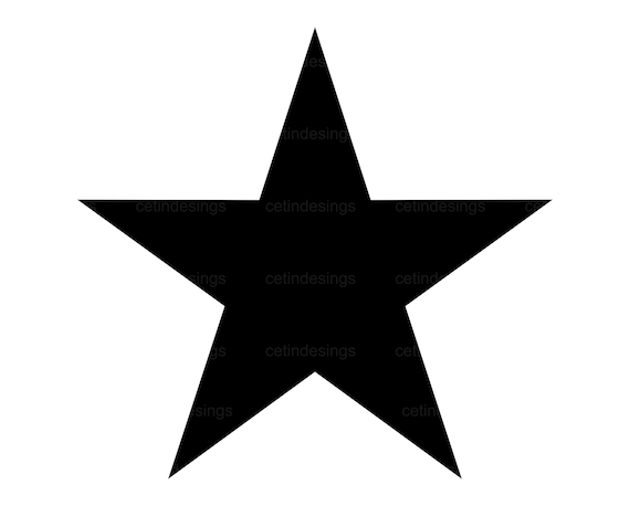 Silueta De Estrella Clip Art