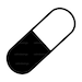 Pill Flat Design Vector Icon,pill Svg,pill Png,pill Jpg,pill Eps,pill ...