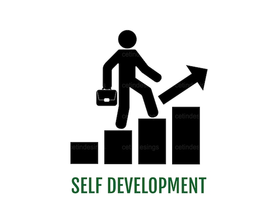 Self Development Icon Svg Png Jpg Eps Pdf Vector Ai Dxf - Etsy