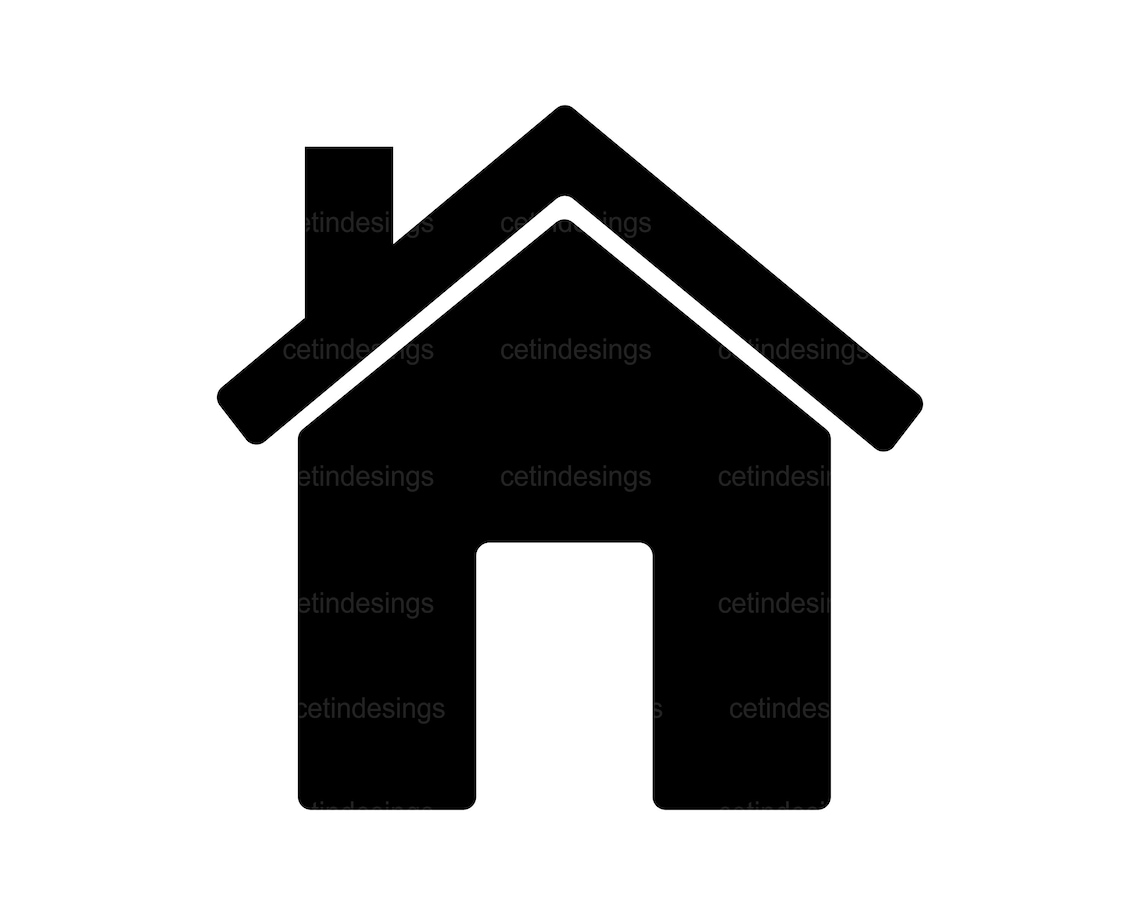 Home Icon Svg and Png - Home Cut File - Home Cricut File - Etsy
