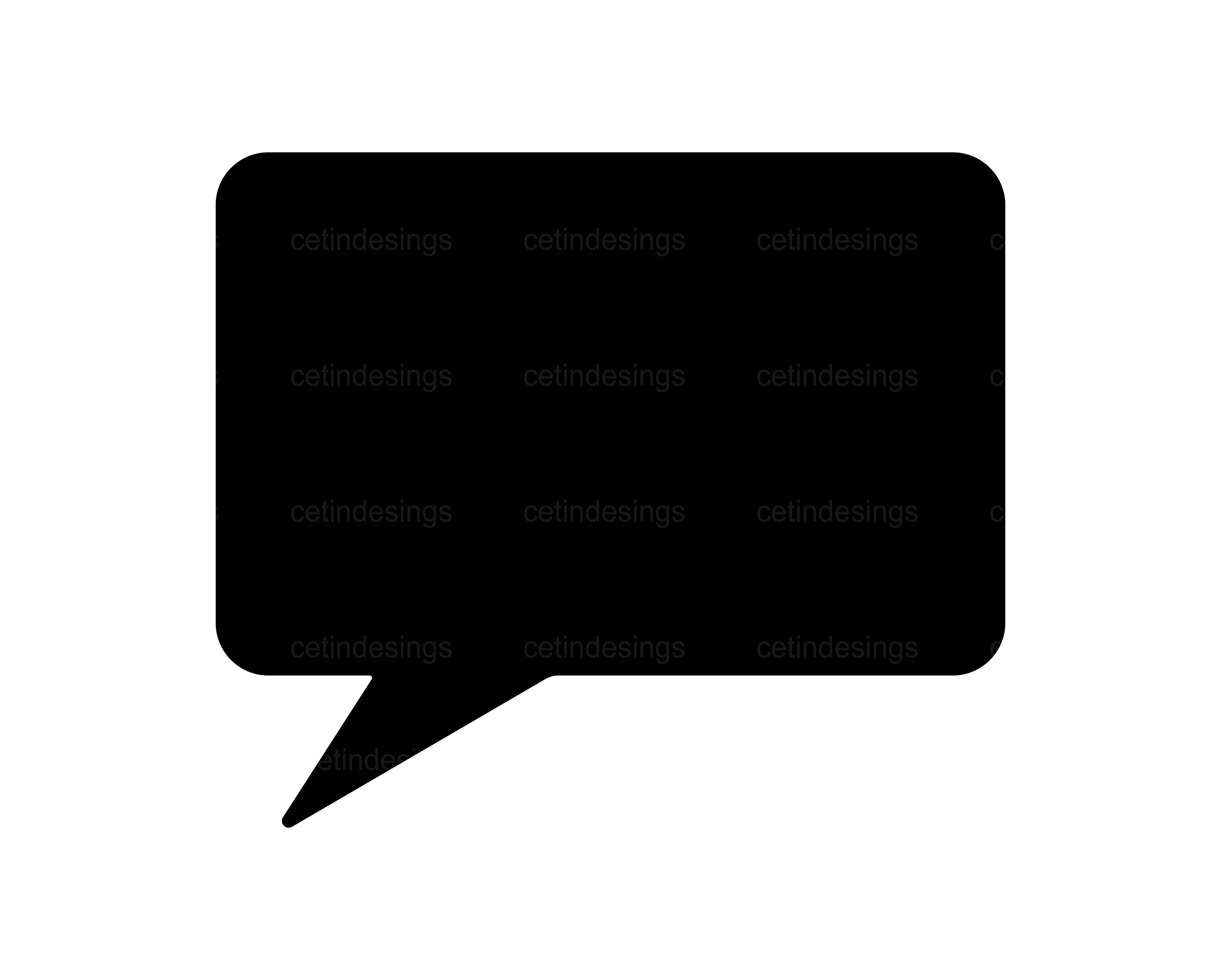 Speech Bubble Chat Svg Png Jpg Eps Pdf Clipart Vector - Etsy