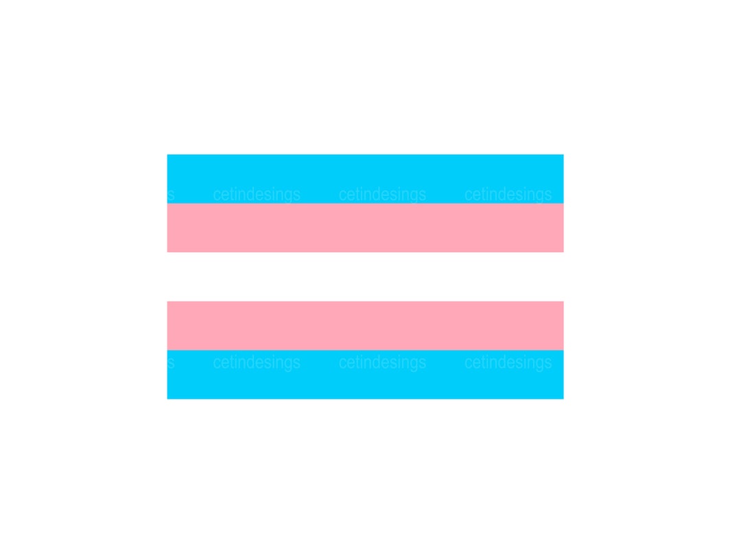 Transgender Pride Flag Svg | Trans Flag Svg | Transgender Pride Cut ...