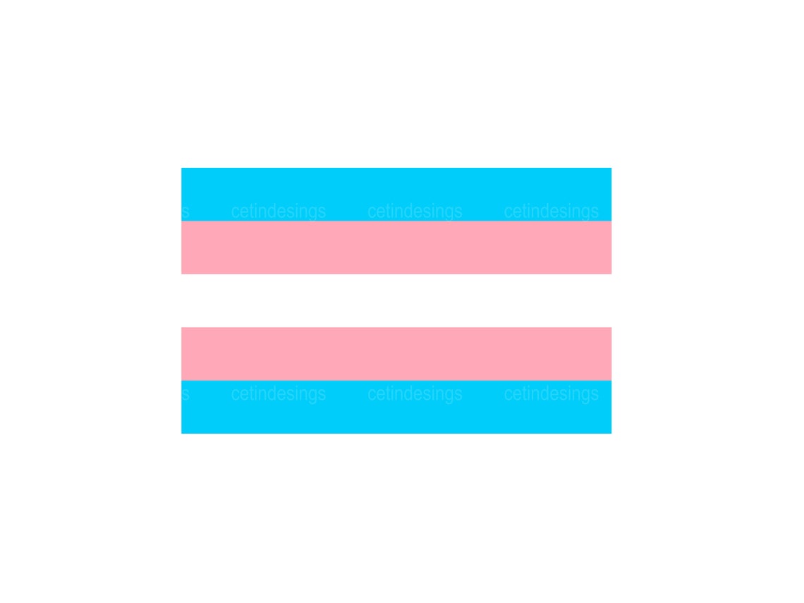 Transgender Pride Flag Svg | Trans Flag Svg | Transgender Pride Cut ...