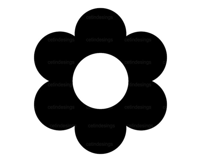 Flower Svg, Flower Png, Flower Jpg, Flower Eps, Flower Pdf, Flower ...