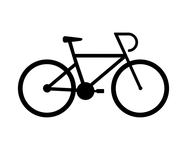Bicycle Icon Svg, Png, Jpg, Eps, Pdf, Clipart, Vector - Etsy