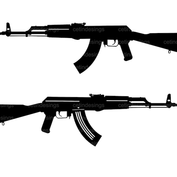 Ak 47 Svg - Etsy
