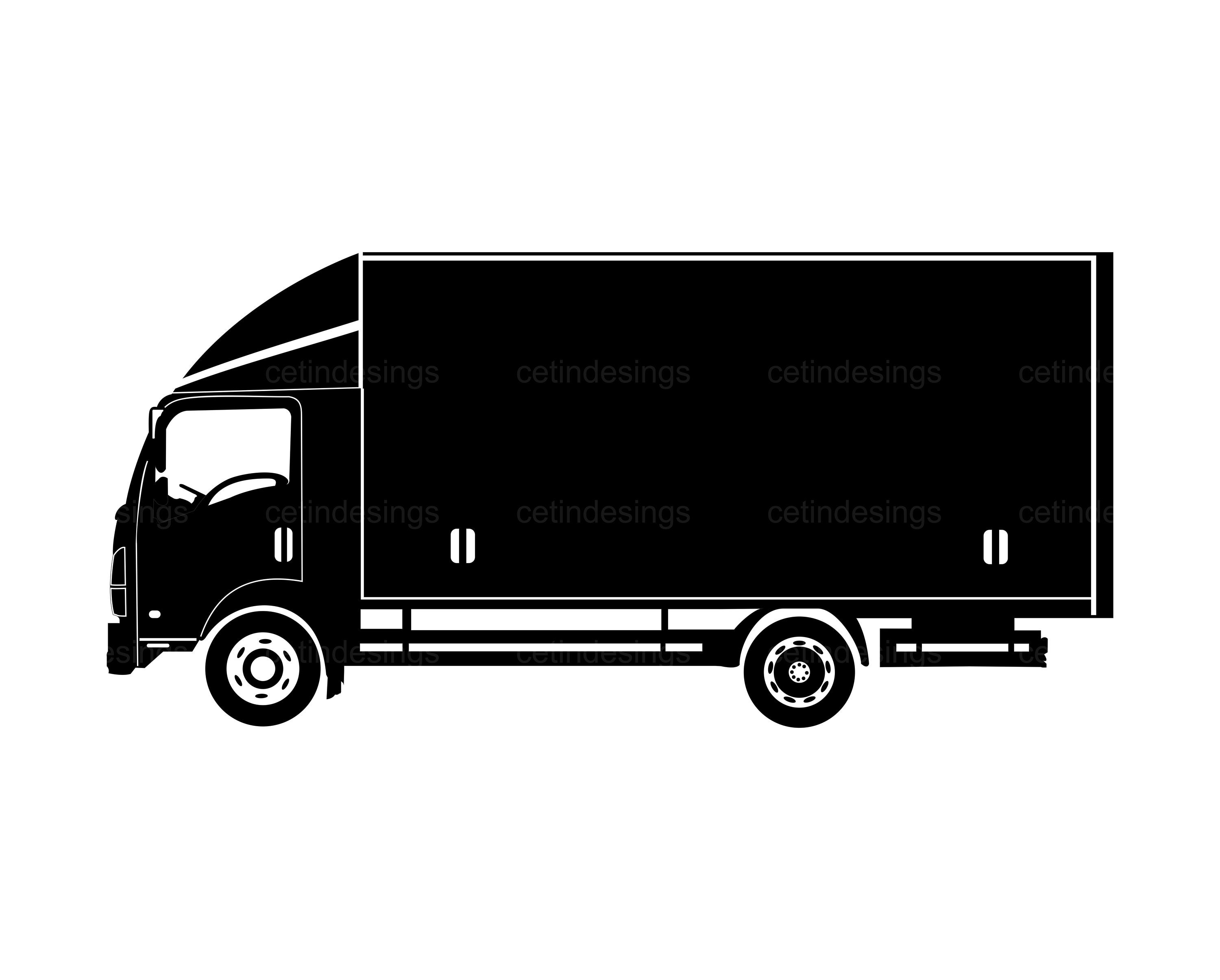 Delivery Truck SVG Cargo Truck SVG Shipping SVG Boxes - Etsy