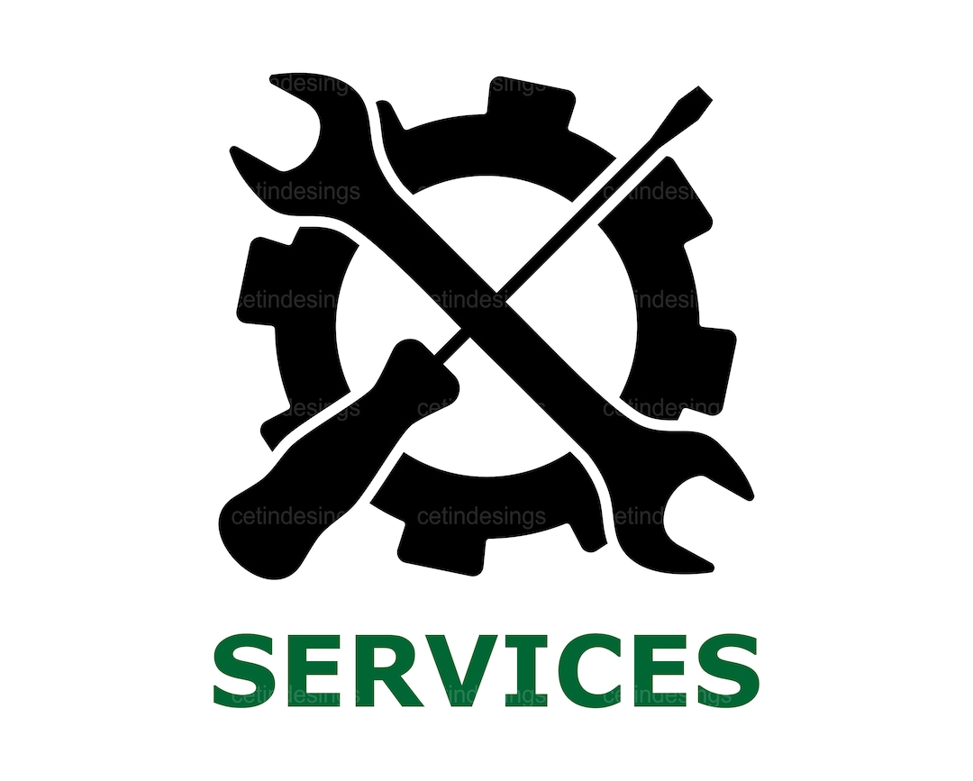 Services Icon, Mechanic Logo Svg, Tools Vector, Services Svg, Services ...