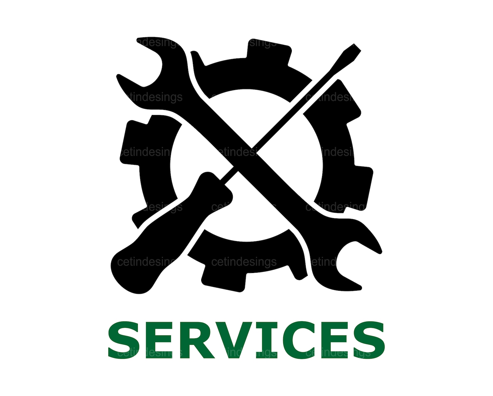 Services Icon Mechanic Logo Svg Tools Vector Services Svg - Etsy