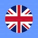 Circle United Kingdom Svg, Round Shape UK Flag Icon Svg, United Kingdom ...