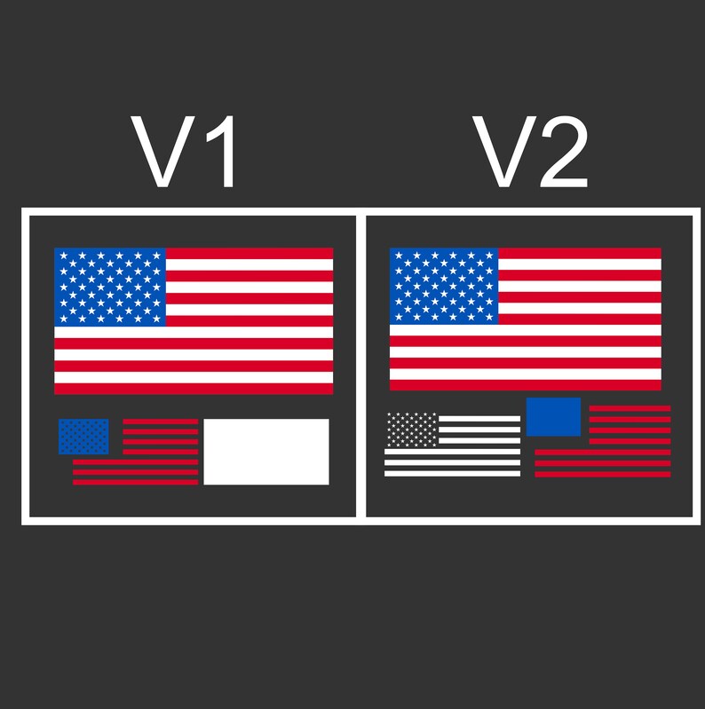 Layered American Flag Svg Us Flag Svg American Flag Png USA - Etsy