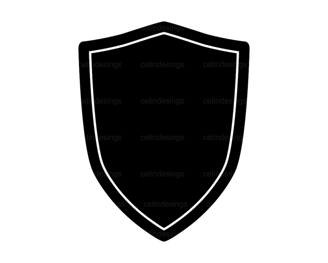 Simple Filled Heater Shield Icon Svg, Png, Jpg, Eps, Pdf, Clipart ...