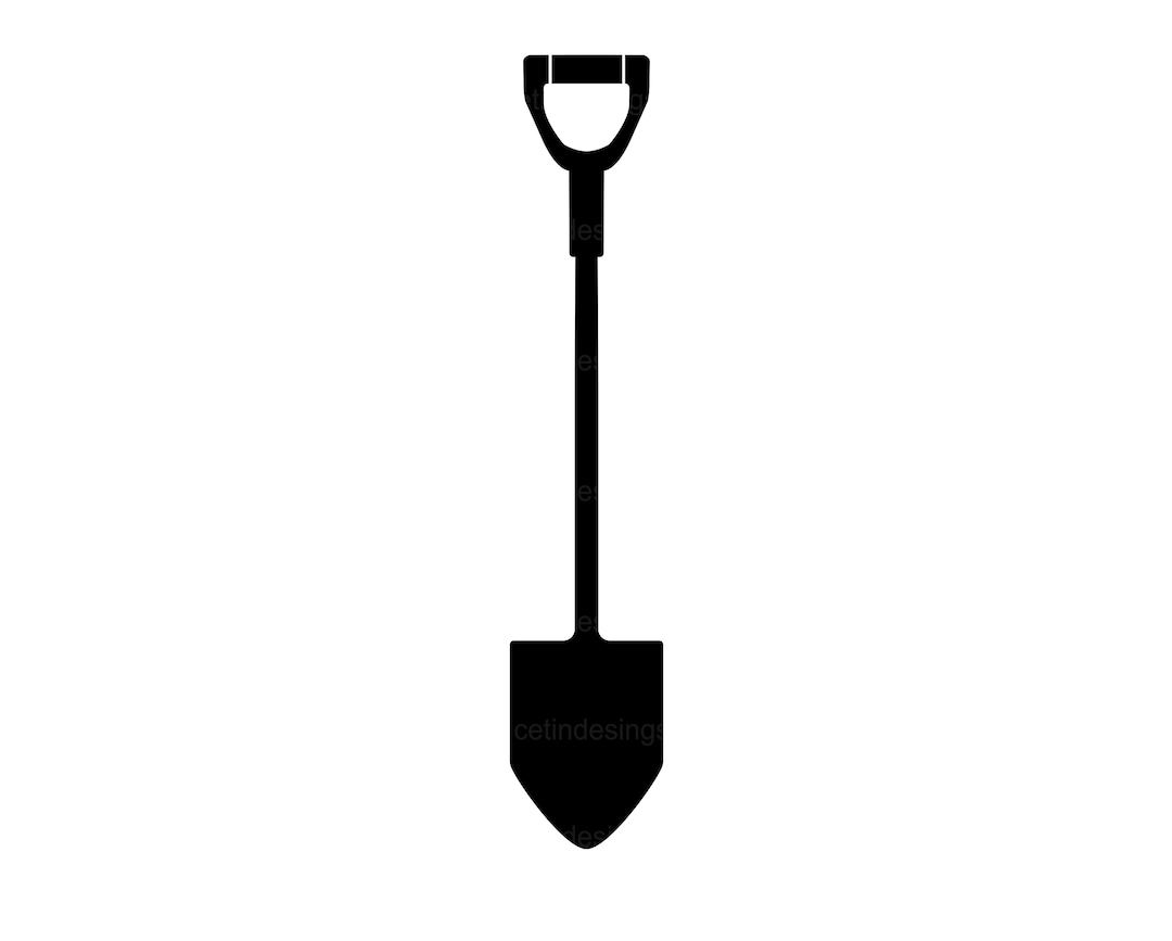 Shovel Icon Svg, Png, Jpg, Eps, Pdf, Clipart, Vector - Etsy