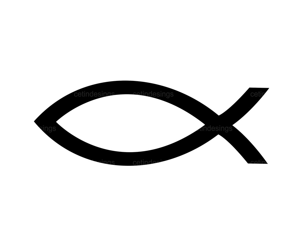 Christian Fish Svg, Christian Fish Cricut Cut File, Png, Silhouette ...