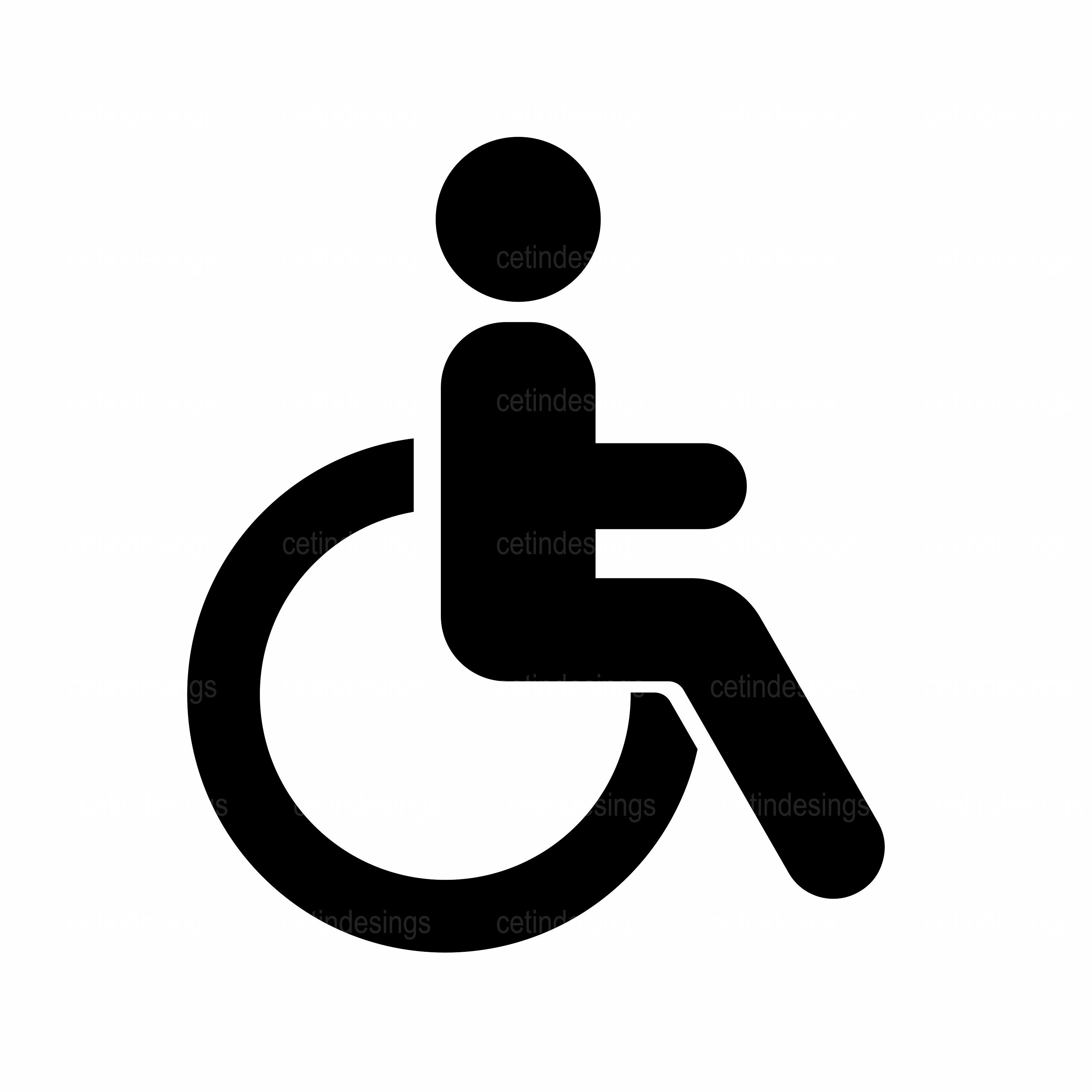 Wheelchair Svg Wheelchair Cut File Wheelchair Png Wheelchair Vector ...
