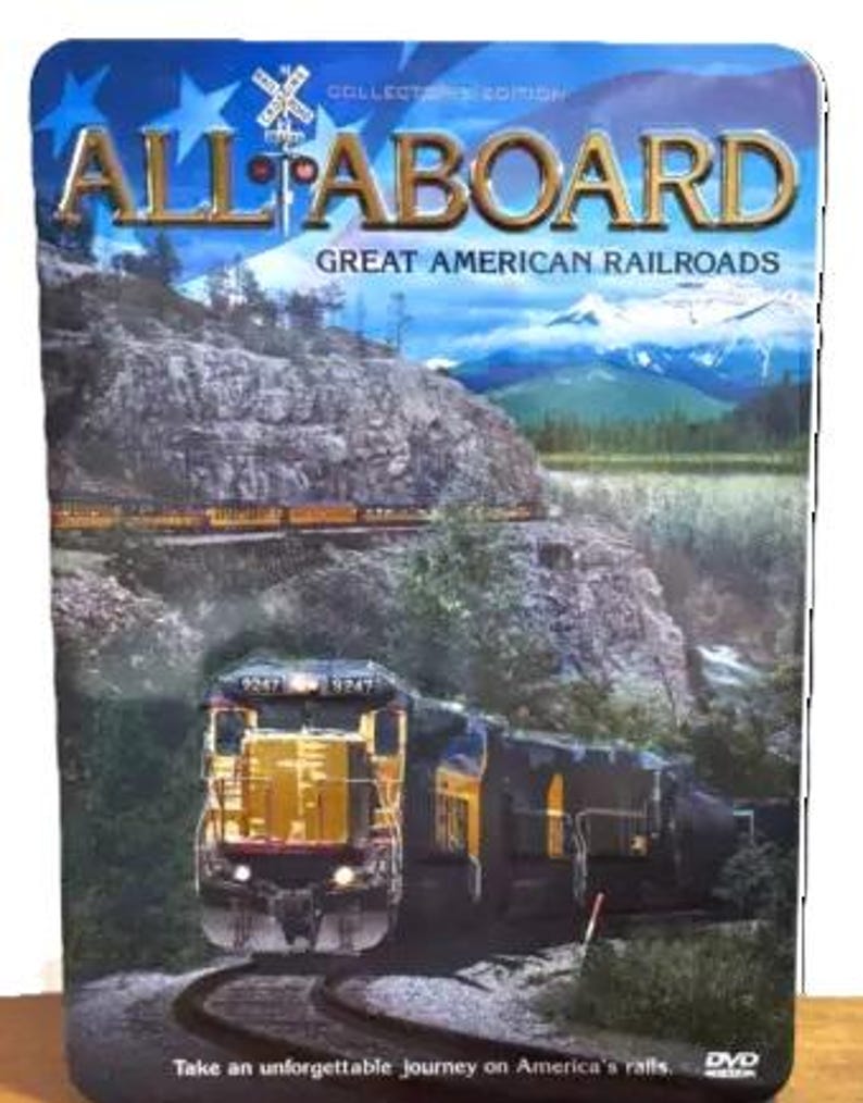 Great American Railroads 5 Disc DVD Set in Sealed Tin - Etsy