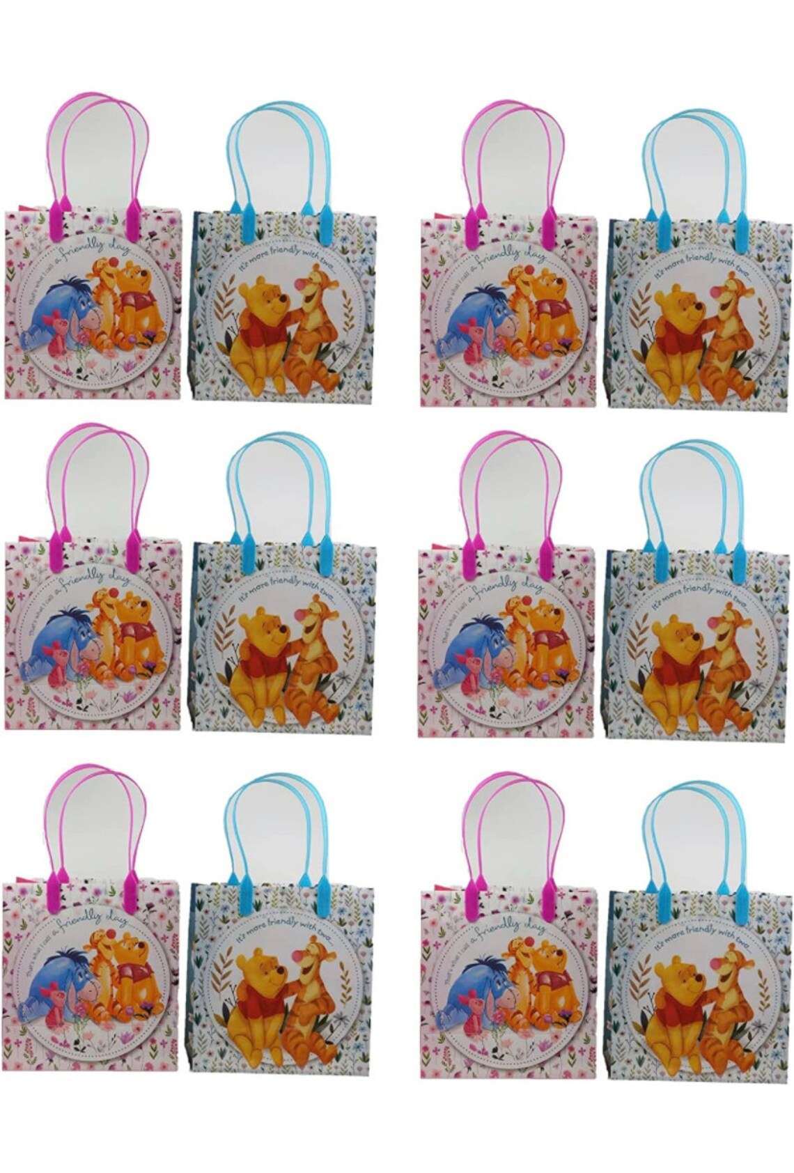 12 Pcs Pooh Goody Bags for Birthday Party - Etsy