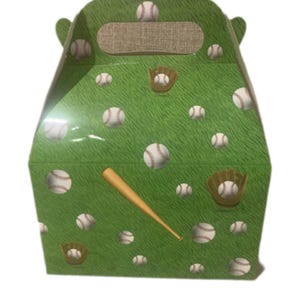 Baseball Treat Box Birthday Party Favor Boxes, 12pack - Etsy