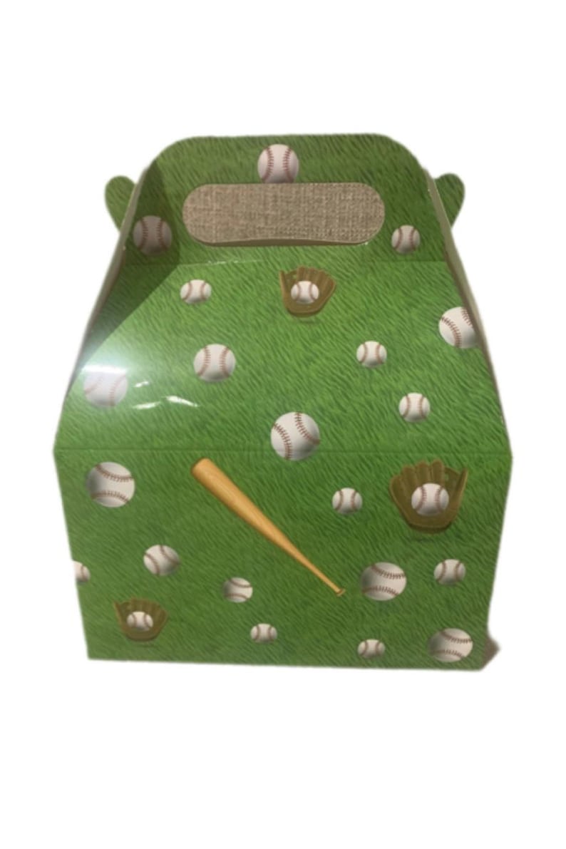 Baseball Treat Box Birthday Party Favor Boxes, 12pack - Etsy