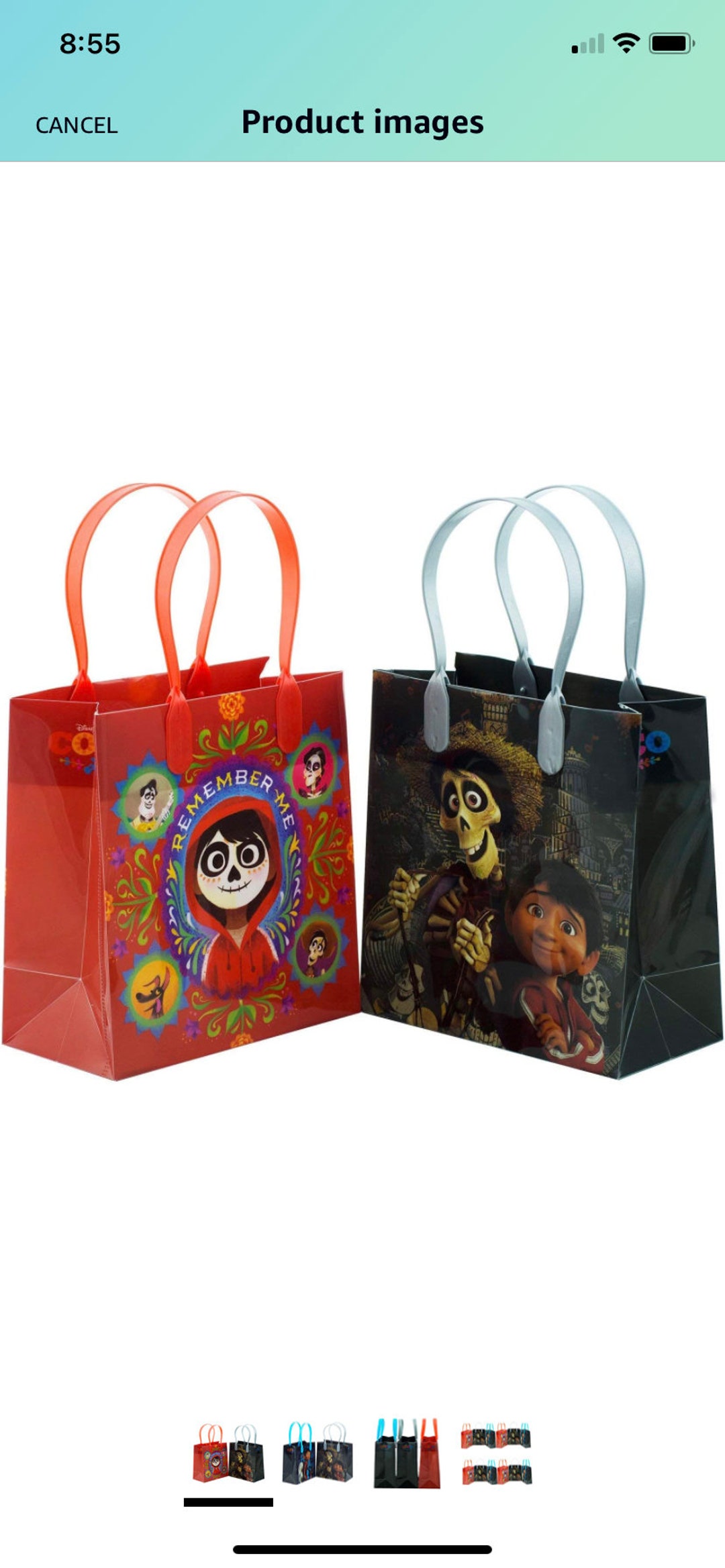Coco Premium Quality Party Favor Reusable Goodie/gift/bags 12 Pieces - Etsy