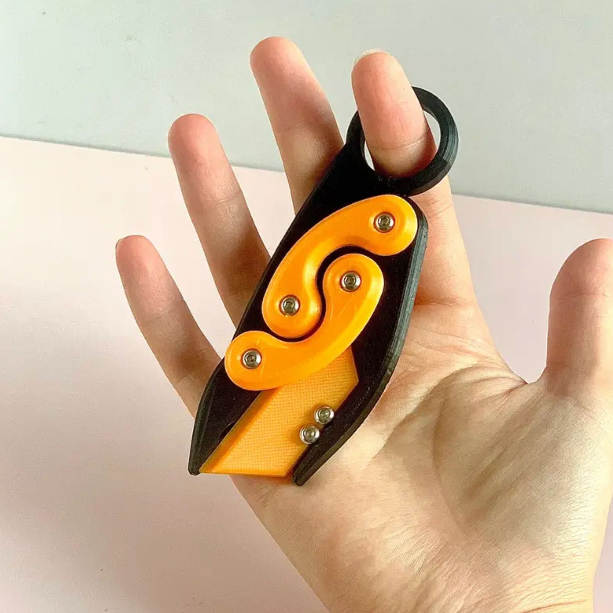 3D Printed Claw Knife Folding Gravity Straight Jump Knife - Etsy