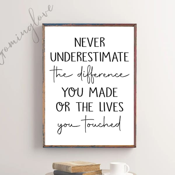 Never Underestimate - Etsy