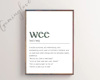 Abhaile Definition Print, Irish Home Decor, Funny St Patrick's Day ...