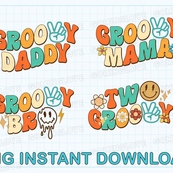 Groovy Bro Svg - Etsy