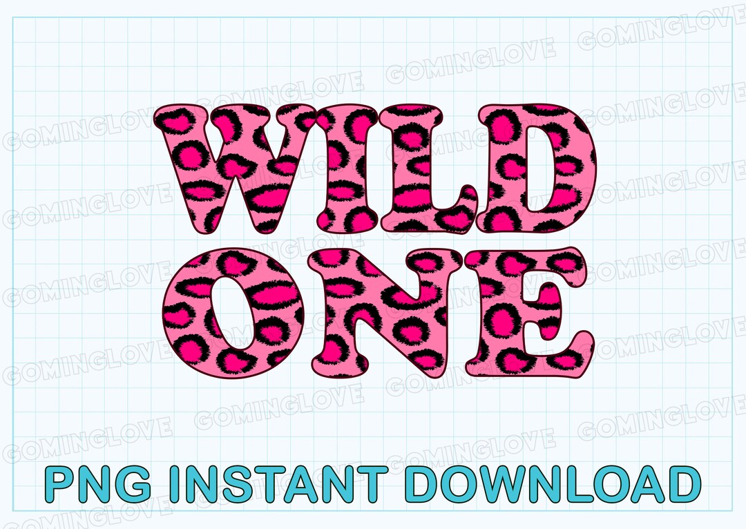 Wild One Png, 1st Birthday Outfit Design, Retro Birthday Png, First ...