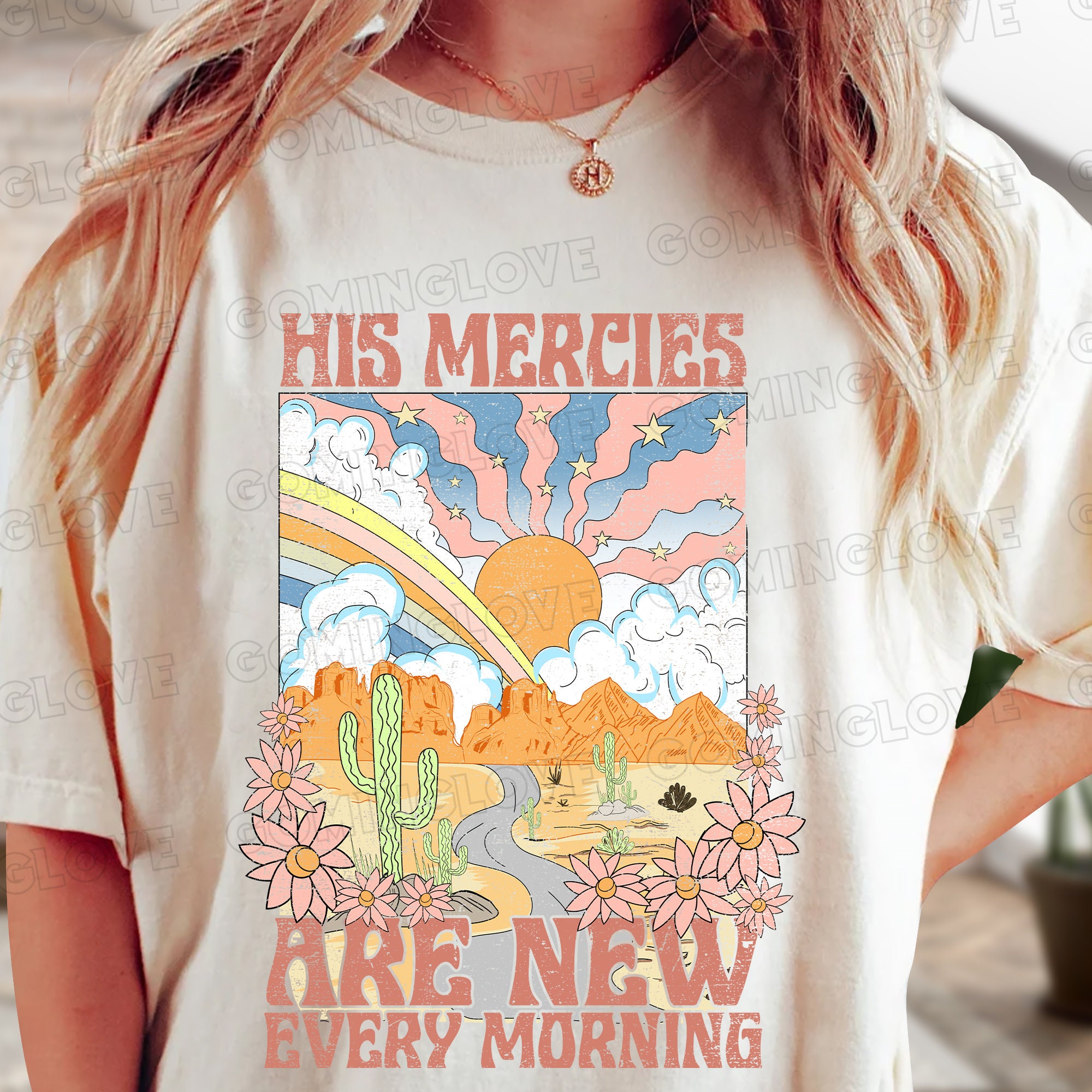 His Mercies Are New Every Morning Png, Retro Christian Png, Christian ...