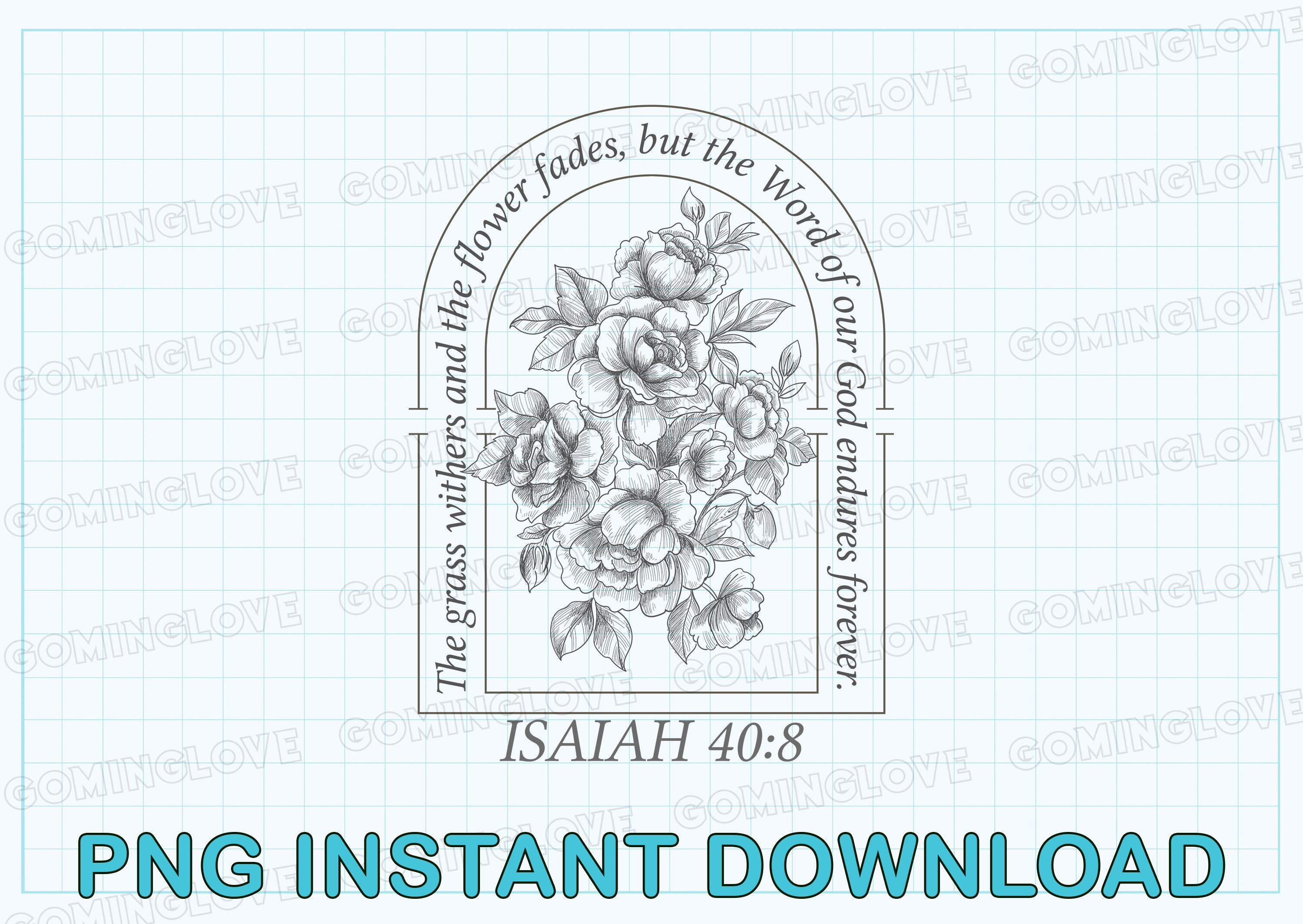 Christian Png Bundle, Religious Bundle, Consider How the Wildflowers ...