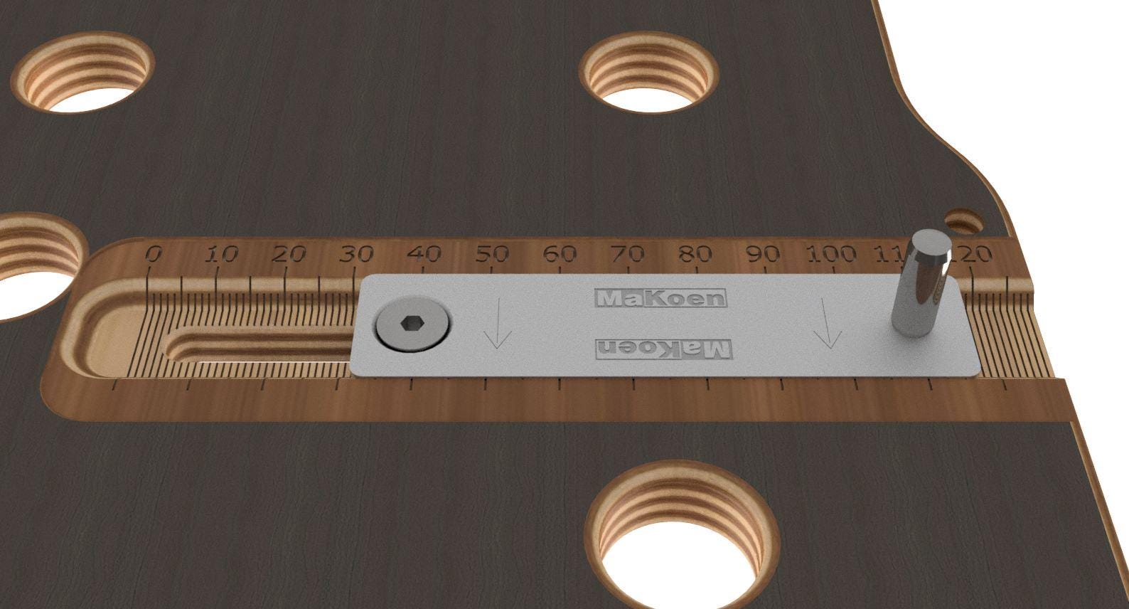 MFT Template, Multifunctional Table, Milling Template 96-96 for Work ...