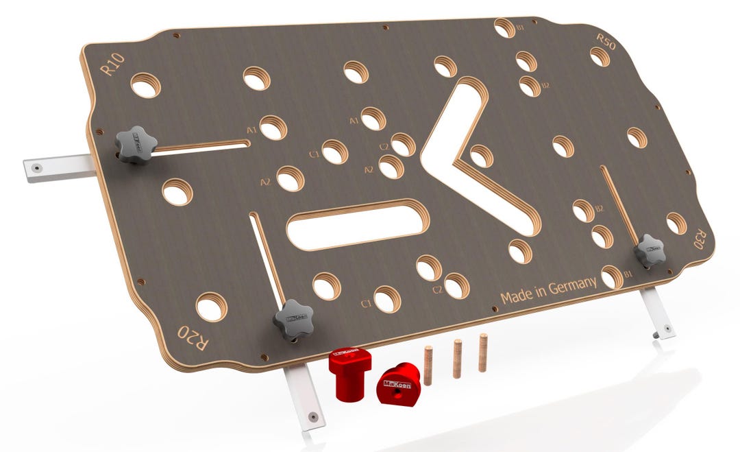 MFT Template, Multifunctional Table, Milling Template 96-96 for Work ...