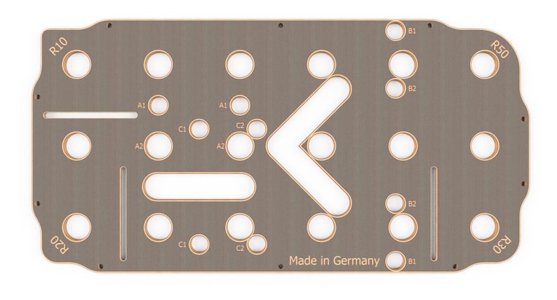 MFT Template, Multifunctional Table, Milling Template 96-96 for Work ...