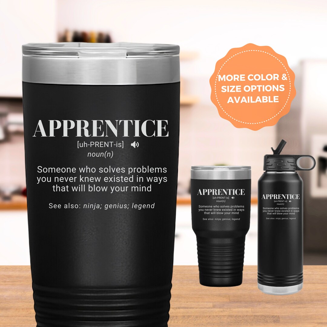 Personalised Tumbler,apprentice Gift,apprentice Tumbler,gift for ...