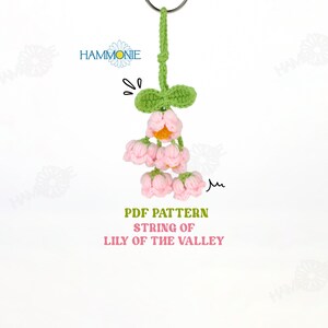 CROCHET PATTERN Bundle String of Flowers Plant, Flowers Crochet Pattern ...