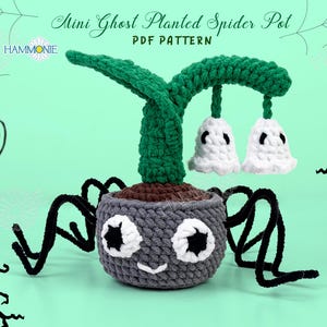 Ghost Spider Plant Crochet Pattern: Halloween Lily of the Valley (PDF ...