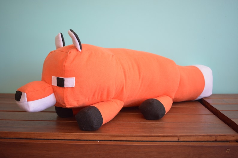 Minecraft Fox Plush PDF Sewing Pattern - Etsy