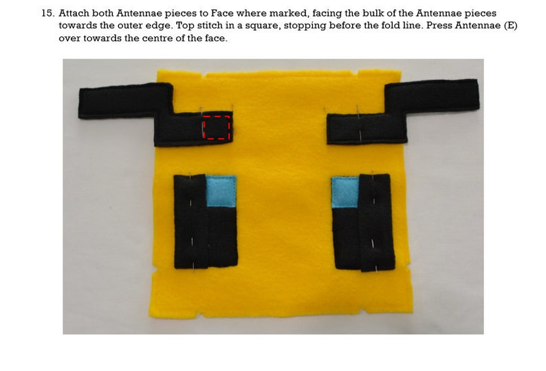 Minecraft Bee Plush PDF Sewing Pattern - Etsy Australia